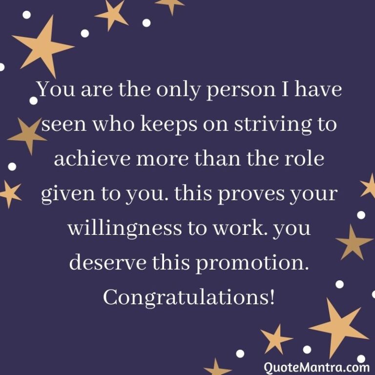 Promotion Wishes - QuoteMantra