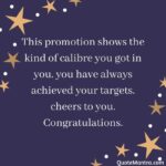 Promotion Wishes - QuoteMantra