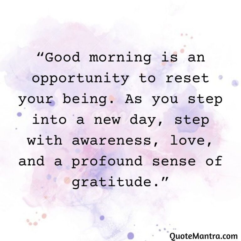 Good Morning Spiritual Quotes - QuoteMantra