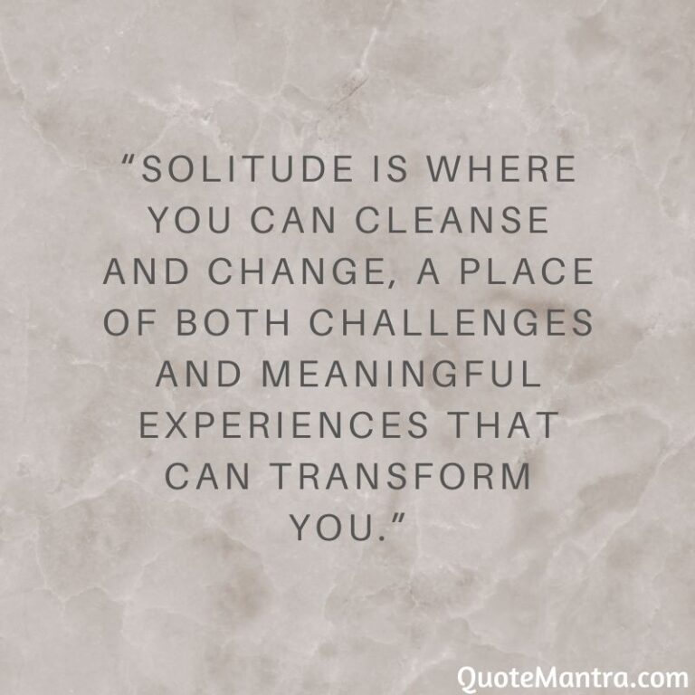 Solitude Quotes - QuoteMantra