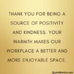 Thank You Message for Colleagues - QuoteMantra