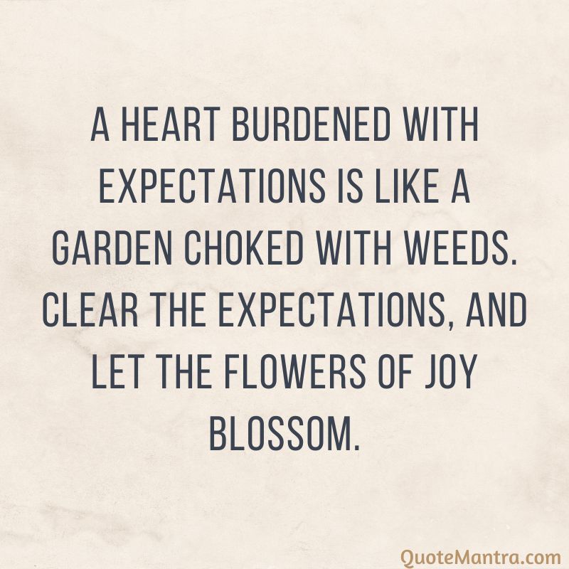 No Expectations Quotes - QuoteMantra