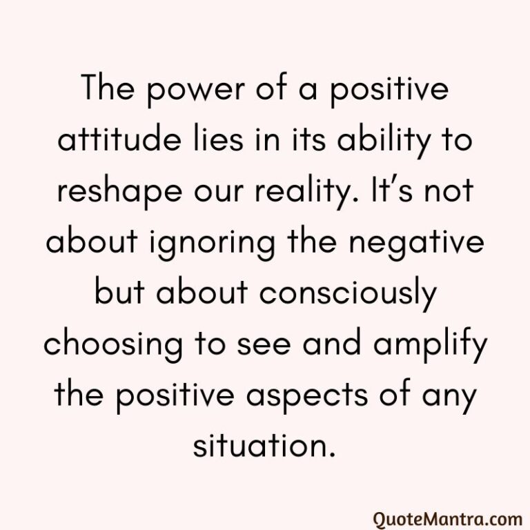 Positive Attitude Quotes - QuoteMantra
