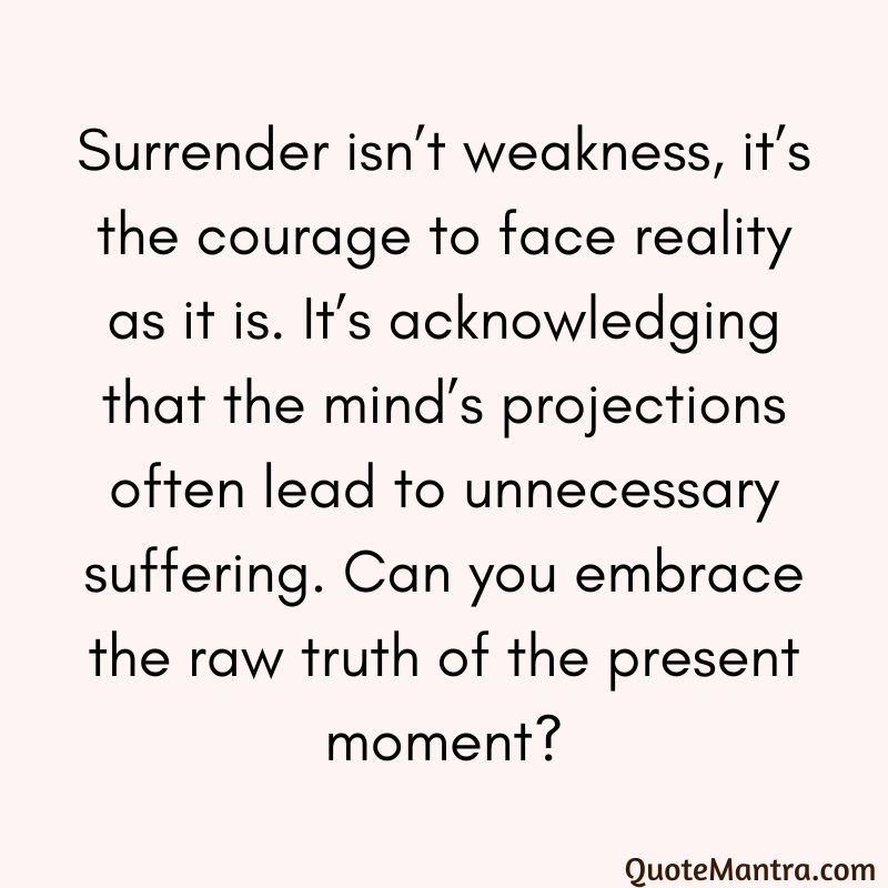 Quotes About Surrendering - QuoteMantra