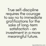 Self Discipline Quotes - QuoteMantra