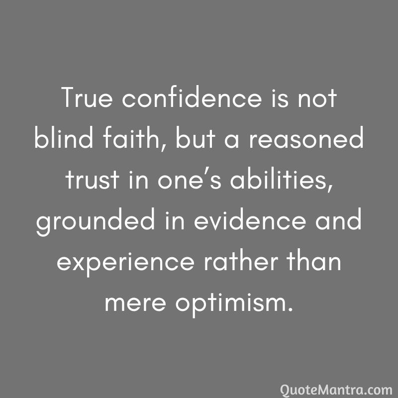 Confidence Quotes - QuoteMantra