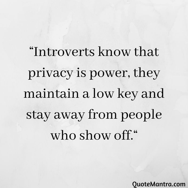 Introvert Quotes - QuoteMantra