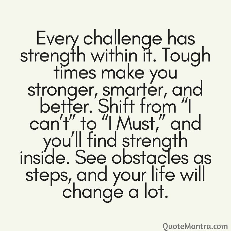 Overcoming Obstacles Quotes - QuoteMantra