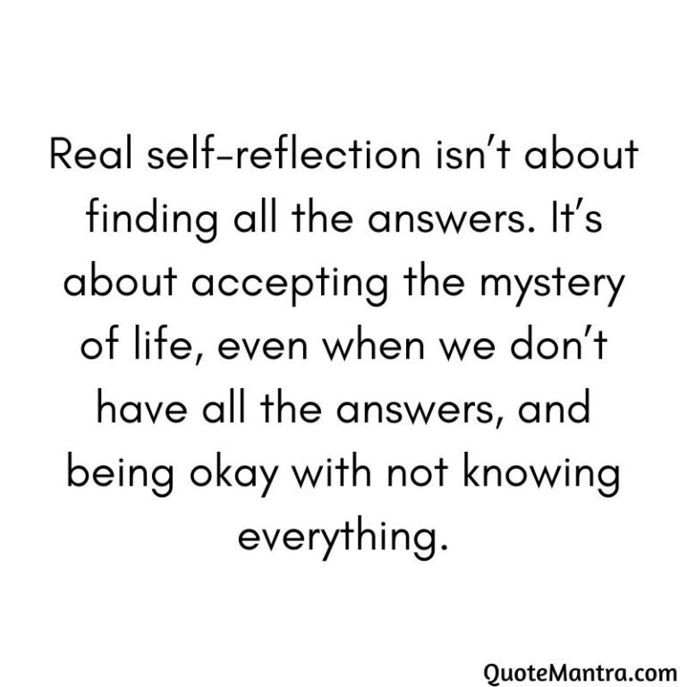 Self Reflection Quotes - QuoteMantra