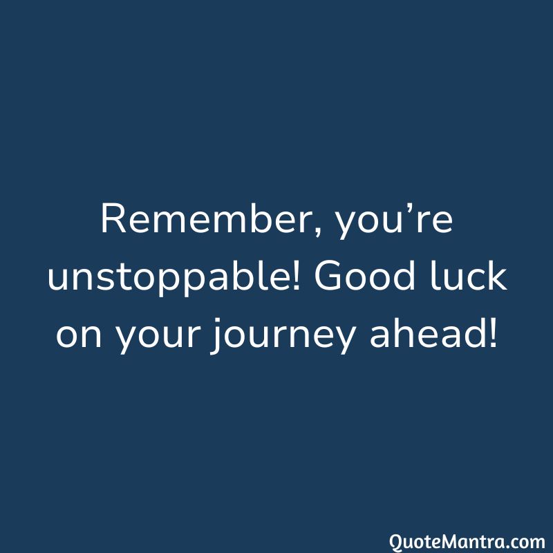 Good Luck Messages - QuoteMantra