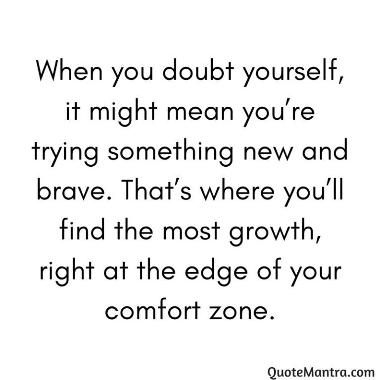 Self Doubt Quotes - QuoteMantra