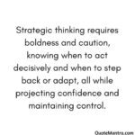 Strategic Thinking Quotes - QuoteMantra