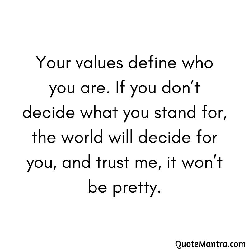 Value Quotes - QuoteMantra