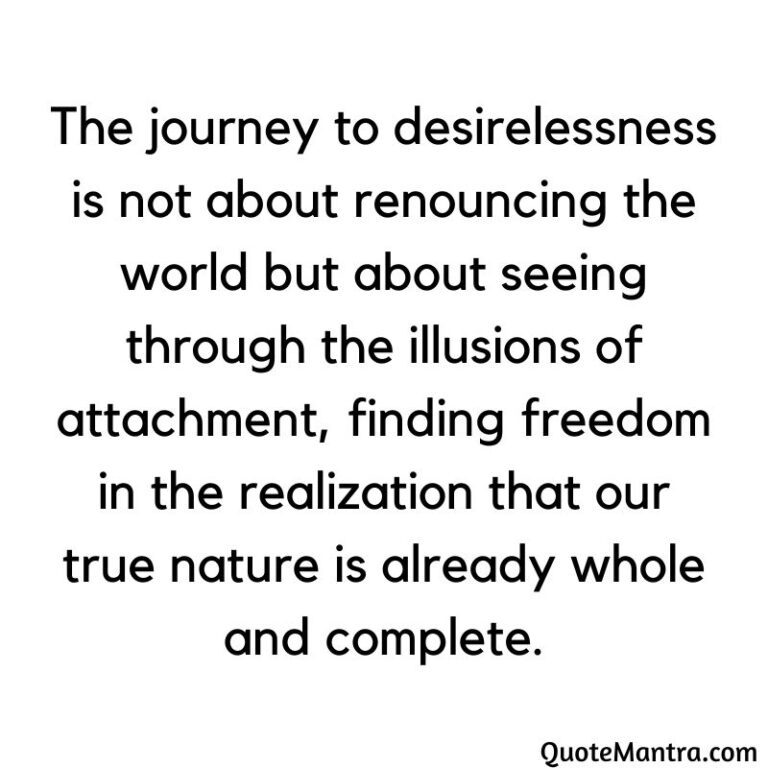Desireless Quotes - QuoteMantra