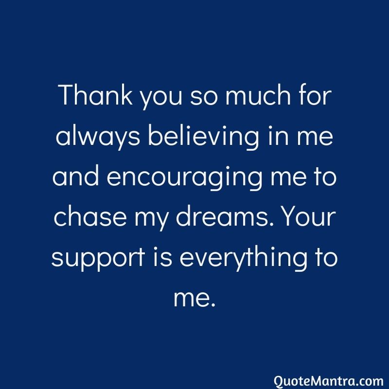 Thank you For your Support Messages - QuoteMantra