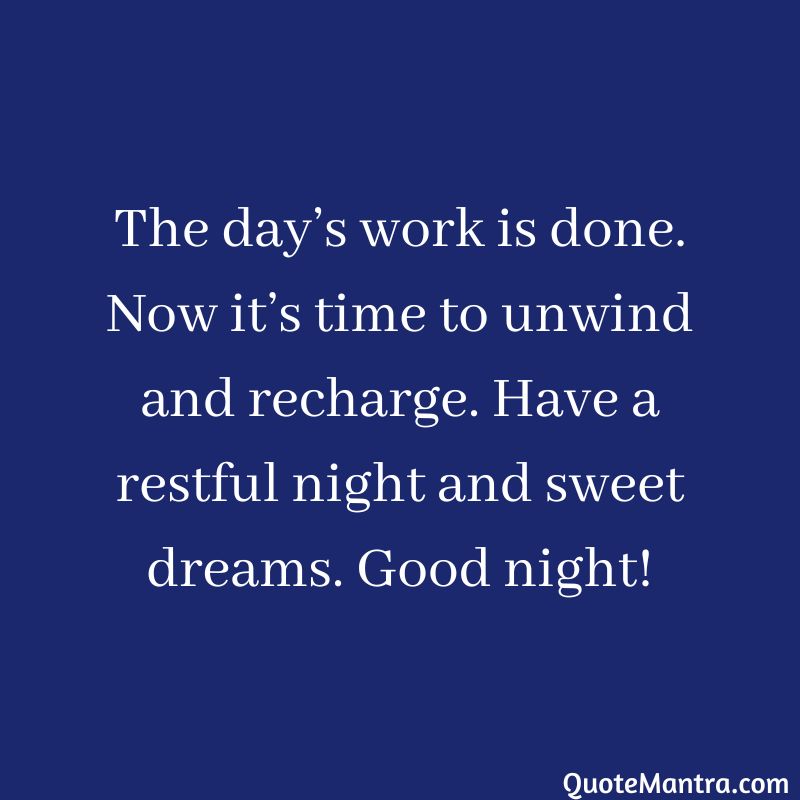 Heartfelt Good Night Messages for Friends, Family, and Lovers - QuoteMantra