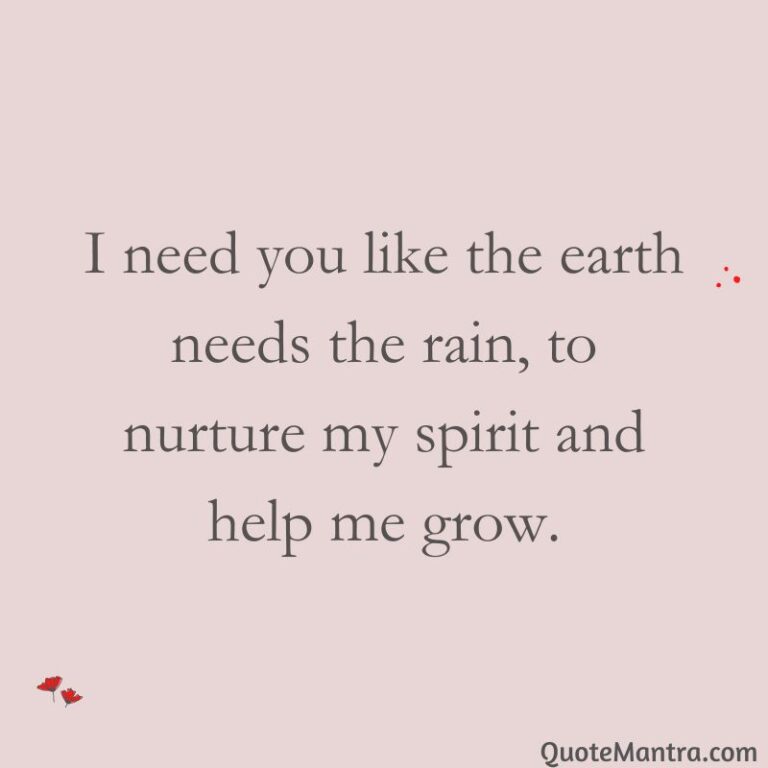 I Need You Messages to Express Love, Longing, and Deep Connection ...