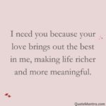 I Need You Messages to Express Love, Longing, and Deep Connection ...