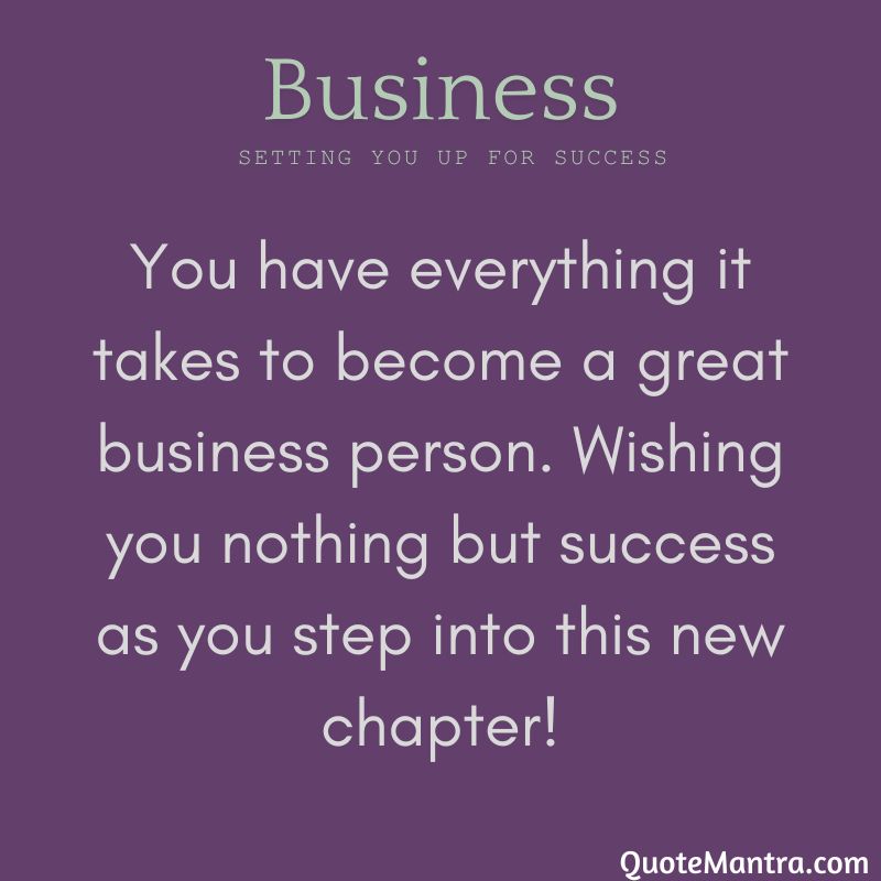 Wishes for New Business - QuoteMantra