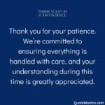 Best Ways to Say Thank You for Your Patience in Any Situation - QuoteMantra